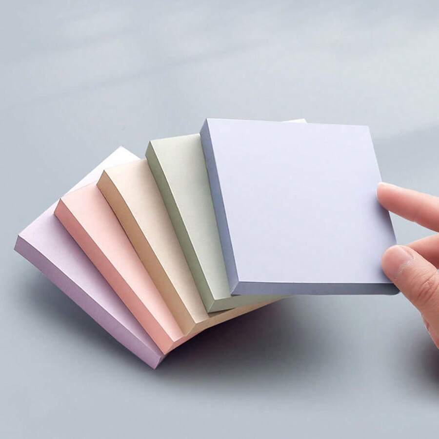 400 Peças Notas Adesivas de Cor Sólida para Crianças e Adultos, Notas ...