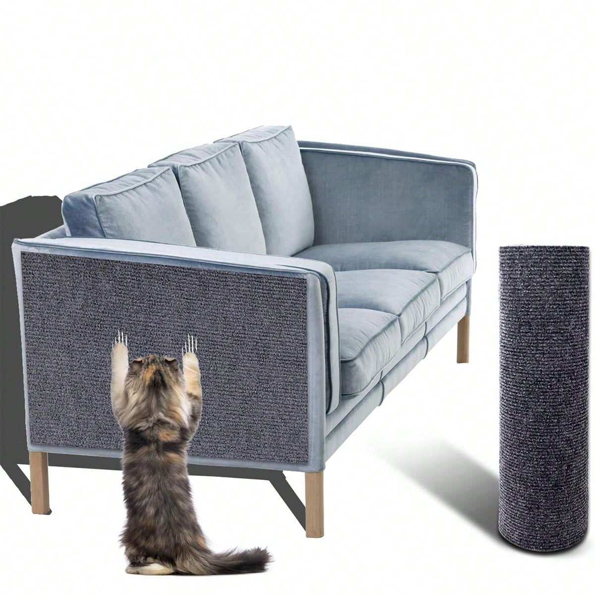 Tapete de Arranhar para Gato - Autoadesivo Ajustável DIY Almofada ...