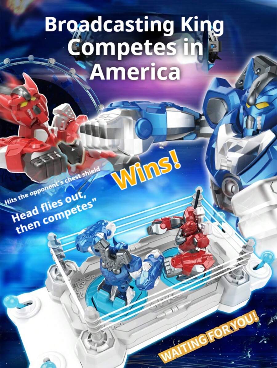 Competitive Toy Battle Arena Brawl, Kids Interactive Game, Tabletop ...