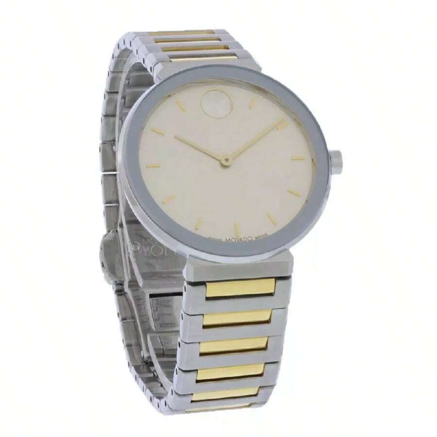Movado Movado Horizon Series Ladies Two-Tone Stainless Quartz Watch ...