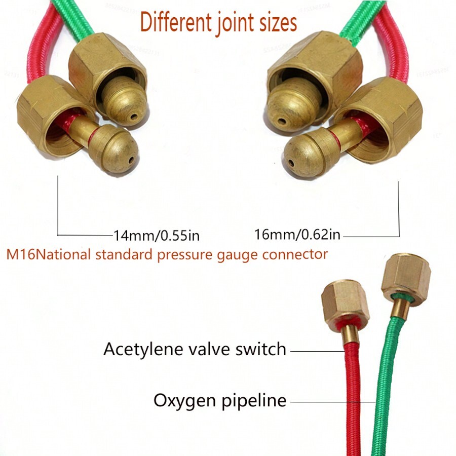 Welding Torch Kit - Multifunctional Mini Oxygen Welding Gun With 5 ...