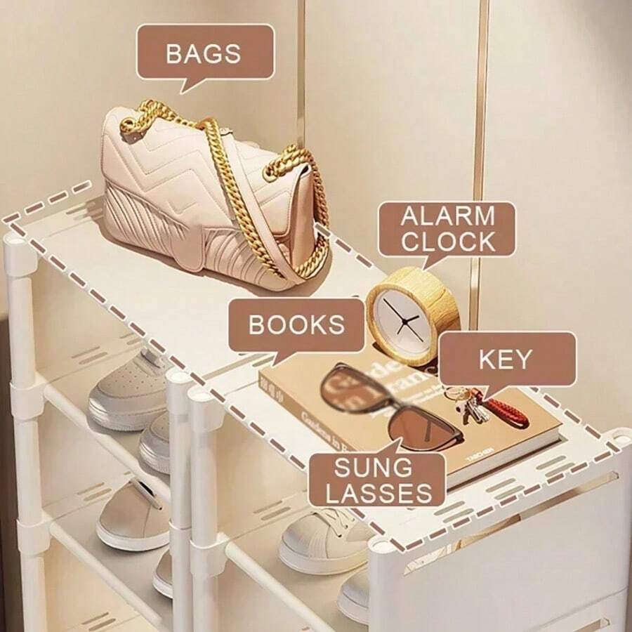 Multiple Layers Shoe Organizer Shoe Rack Organizer Space Saving Rack ...