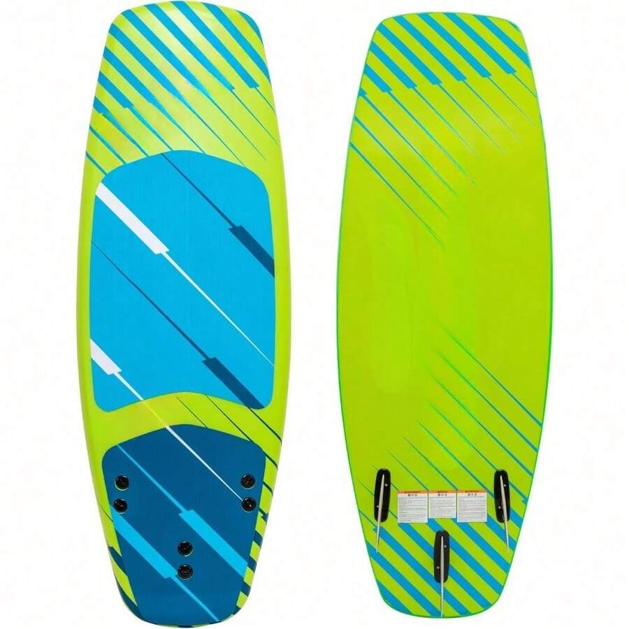 TIME WAKEBOARD The Board Features A Wide And Flat Base Design ...