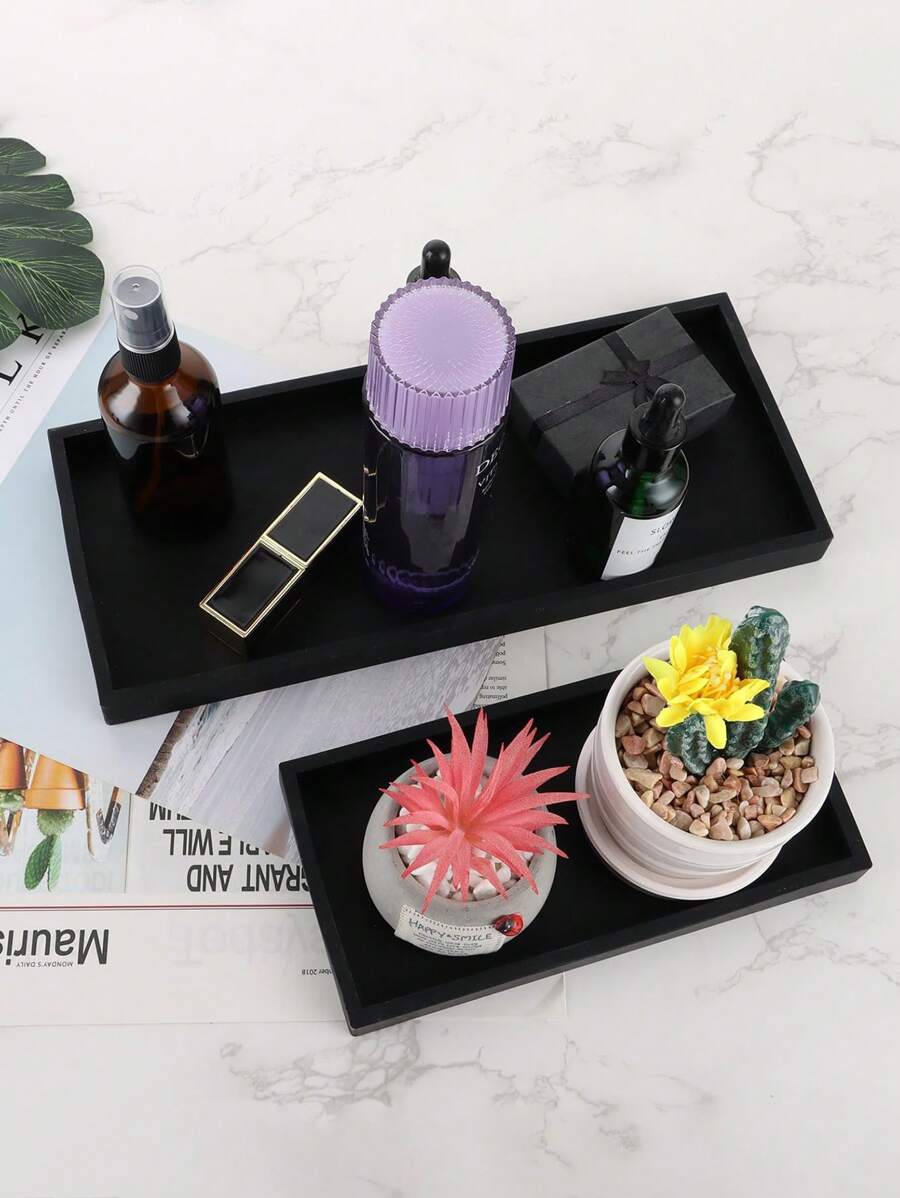 Countertop And Vanity Tray - Shatterproof Silicone Kitchen And Bathroom ...