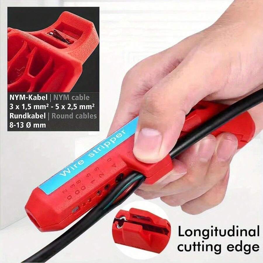 Multi-Functional Wire Stripper, Electric Cable Peeling Tool, Cable ...