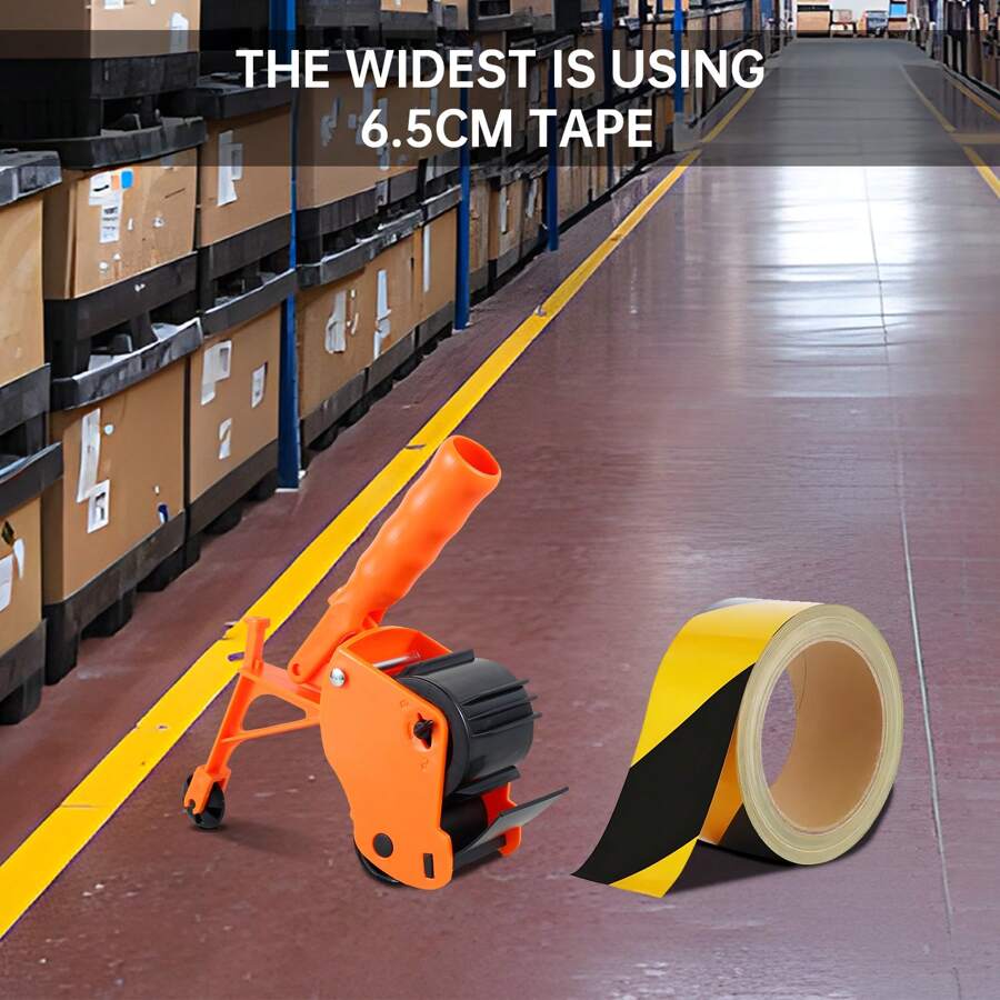 Floor Tape Applicator Manual Pushing Tape Marking Tool Plastic Hand ...