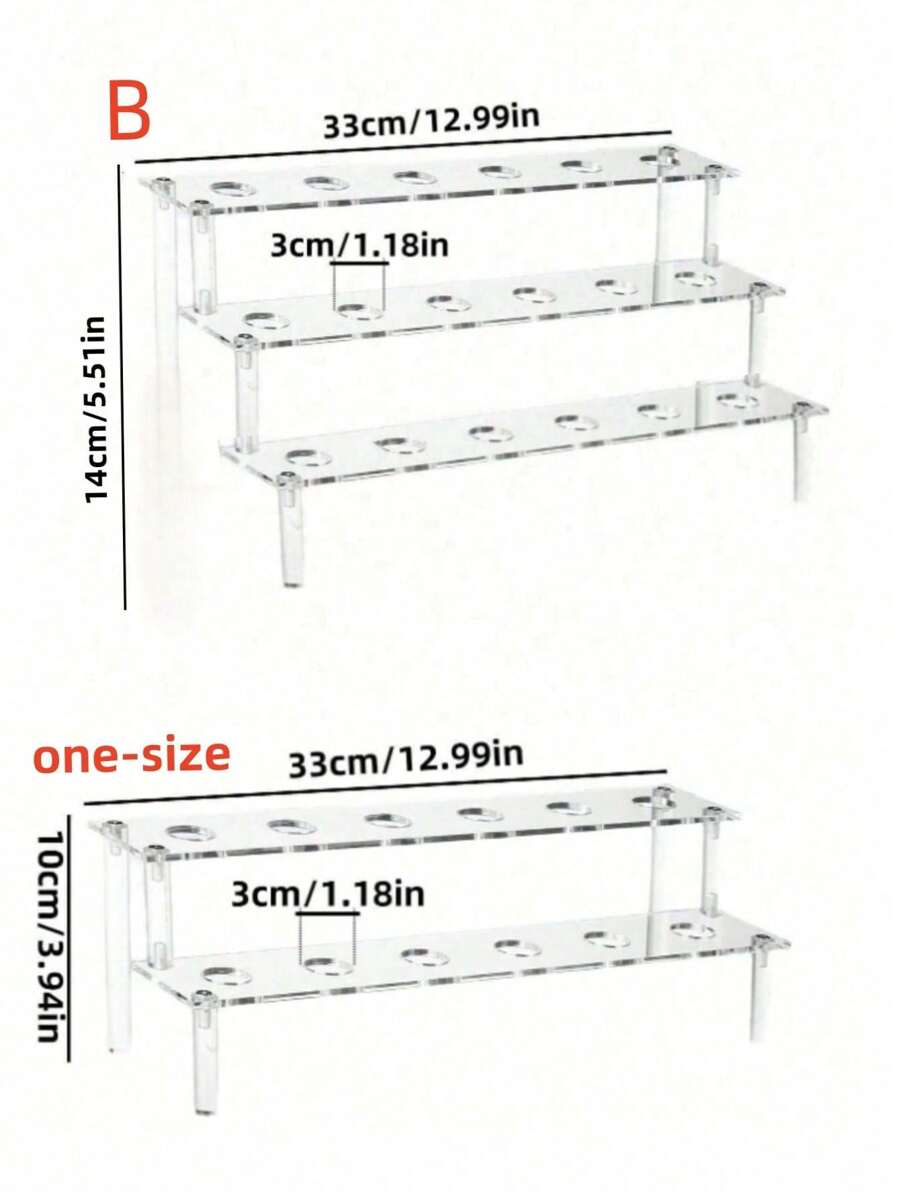 Acrylic Transparent Ice Cream Cone Display Stand, For Holiday Party ...