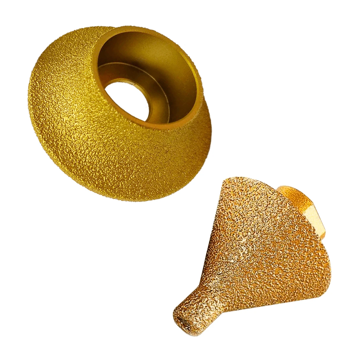 50mm M14 Chamfer Conical Drill Bit And 20mm Sanding Disc For Porcelain ...