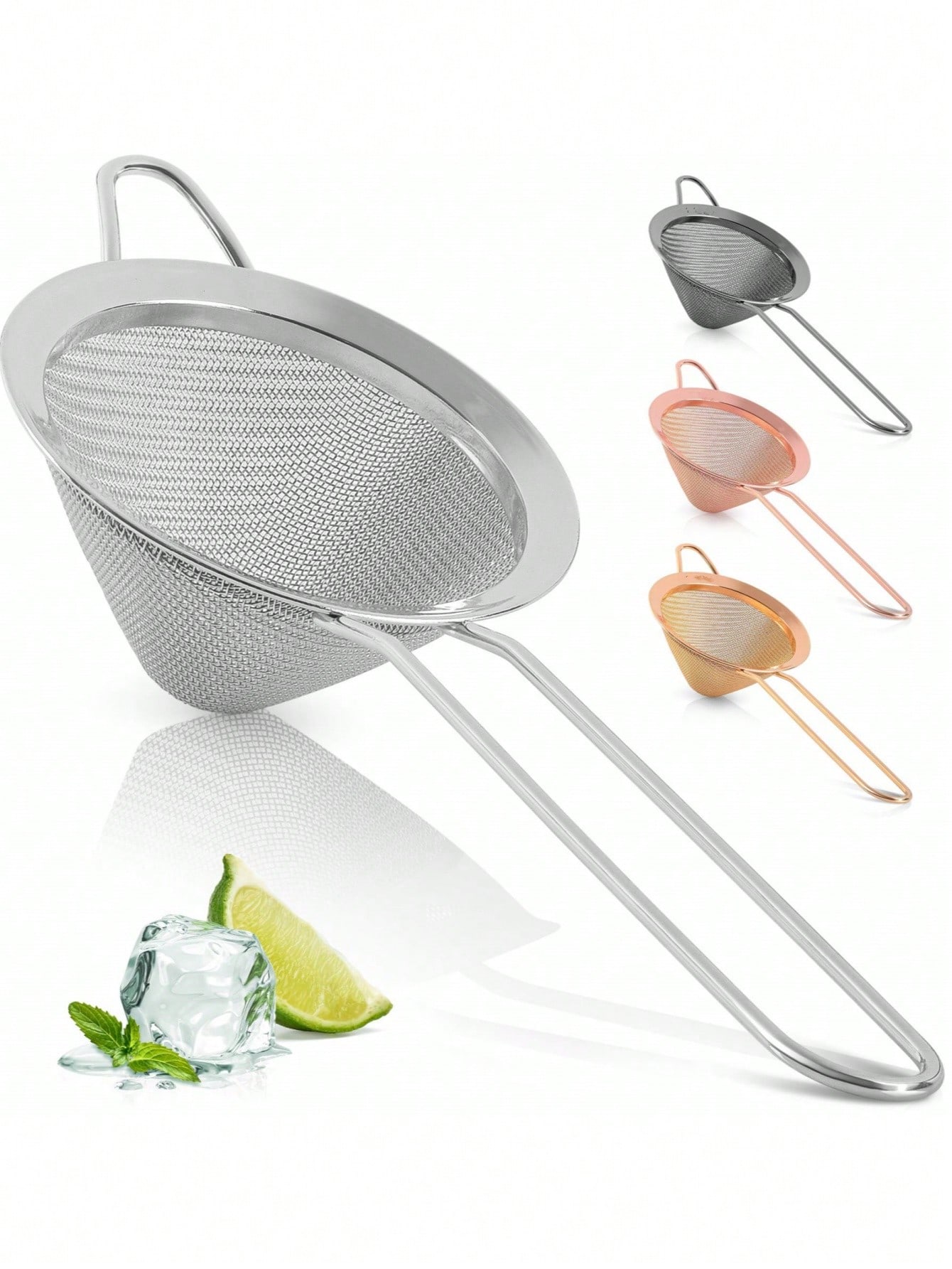 304 Stainless Steel Fine Mesh Strainer (Kitchen Use) - For Food, Tea ...