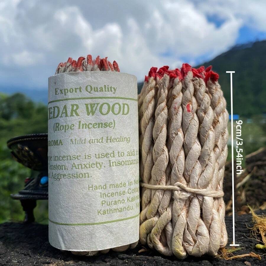 40pcs Handmade Himalayan Rope Fragrance - Sage, Sabba, Patchouli, And ...