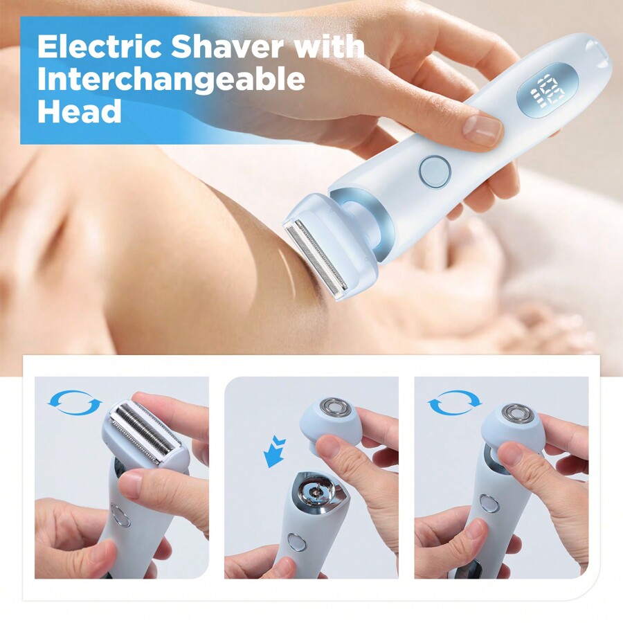 Electric Hair Removal Device For Women-With Hair Removal Cream ...