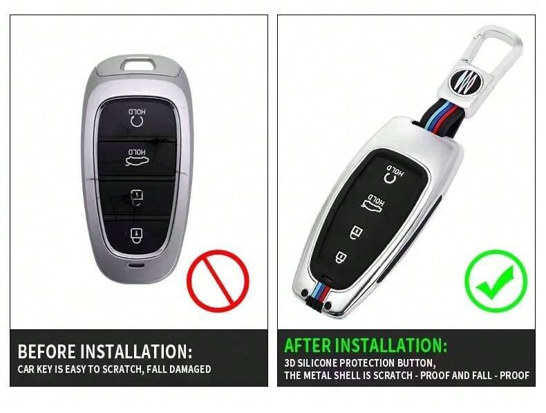 New Modern Car Smart Key Protector Case For IX35, IX25, ACCENT, SONATA ...