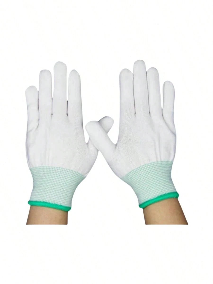 12 Pairs Of Standard Size Anti-Static Fingerprint Anti Slip Durable ...