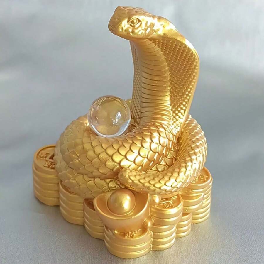 2025 Year Of The Snake 12 Zodiac Figurine - Handcrafted Resin ...