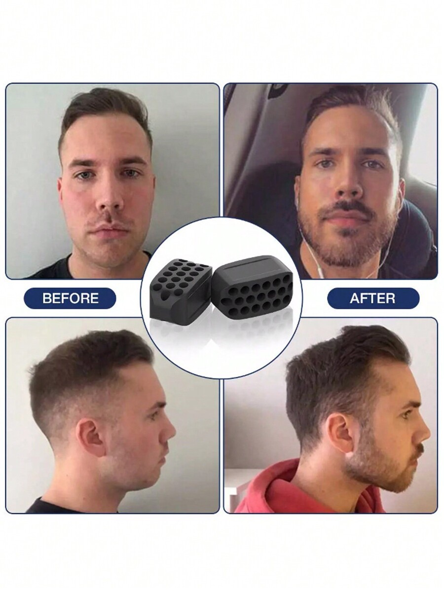 6pcs Facial Muscle Trainer, Jaw Line & Double Chin Exerciser, Jawline Lift Workout, Face Shaping ...