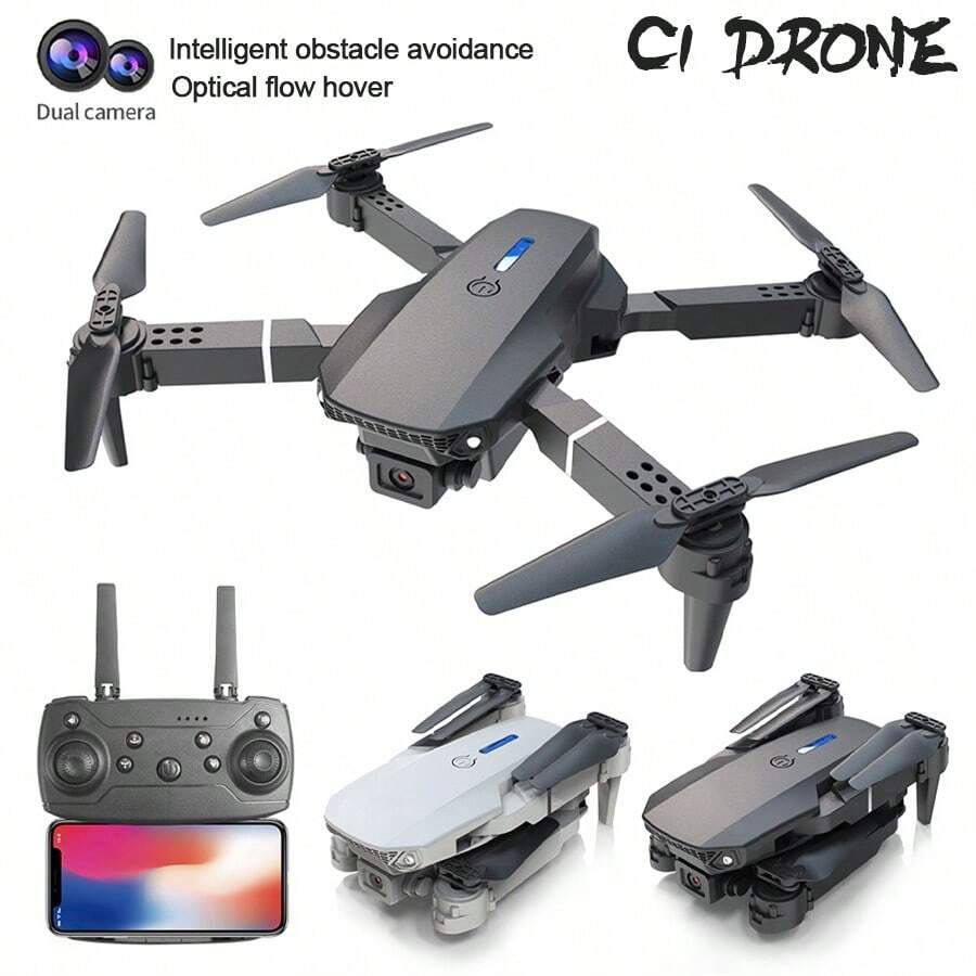 C1,Folding, Drone, Aerial Photography, High-Definition, Camera, Four ... C1,Folding, Drone, Aerial Photography, High-Definition, Camera, Four ...