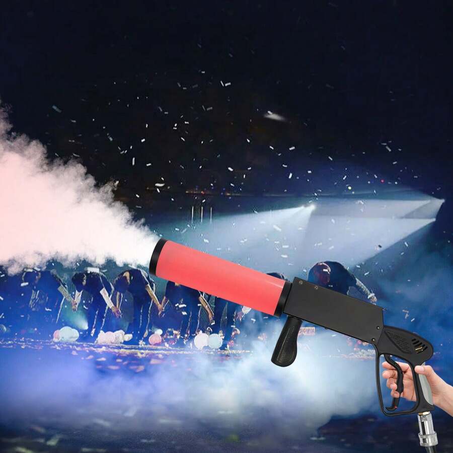 Handheld Fog Gun LED CO2 Fog Cannon Special Effects Fog Machine Gun ...