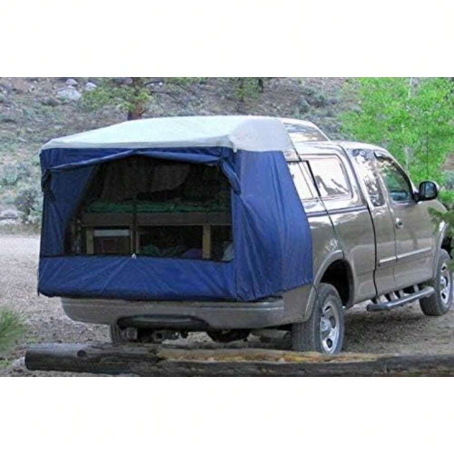 Tailgate Truck Tent Dimensions The Tent Fits Trucks With Camping Canopy ...