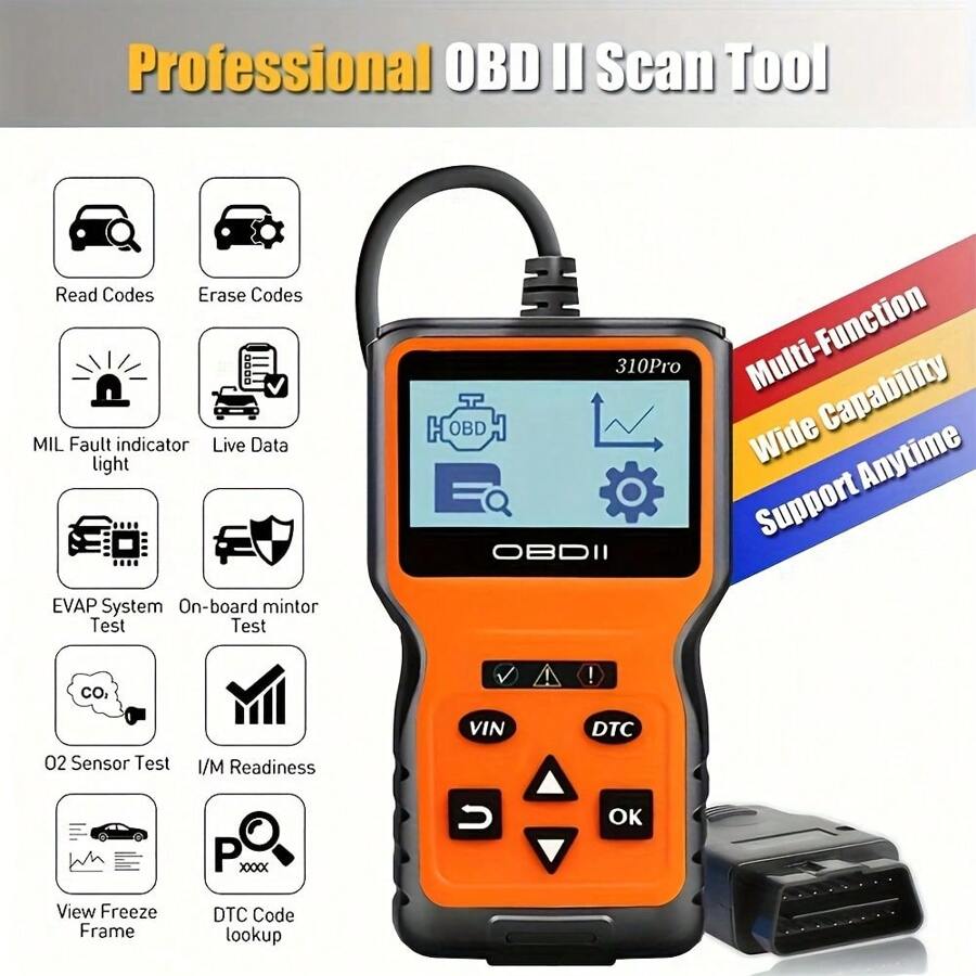 Car OBD2 Diagnostic Tool - Advanced OBD Scanner For Instant Fault ...