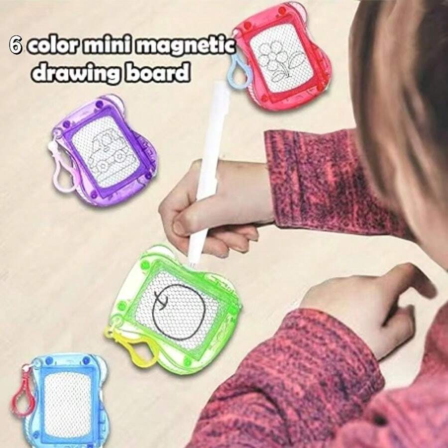 1/5pcs Kids Mini Magnetic Drawing Boards, Erasable Sketching And ...