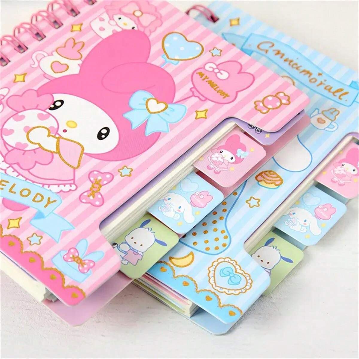 Sanrio Sanrio Kuromi, Melody And Southwestern Spiral Notebooks ...