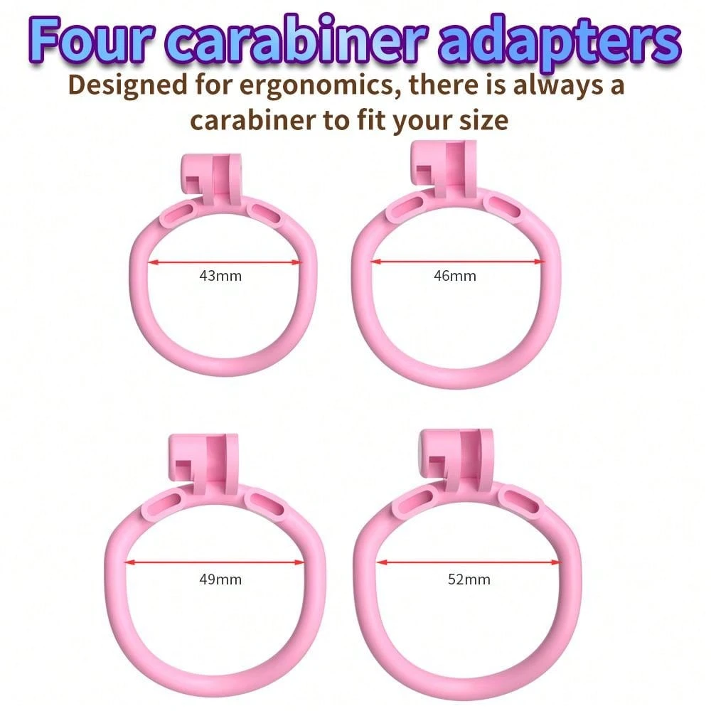 Small Chastity Cage Extreme Invisible Cock Cage Cation Negative Lock Fidelity Cage Micro ...