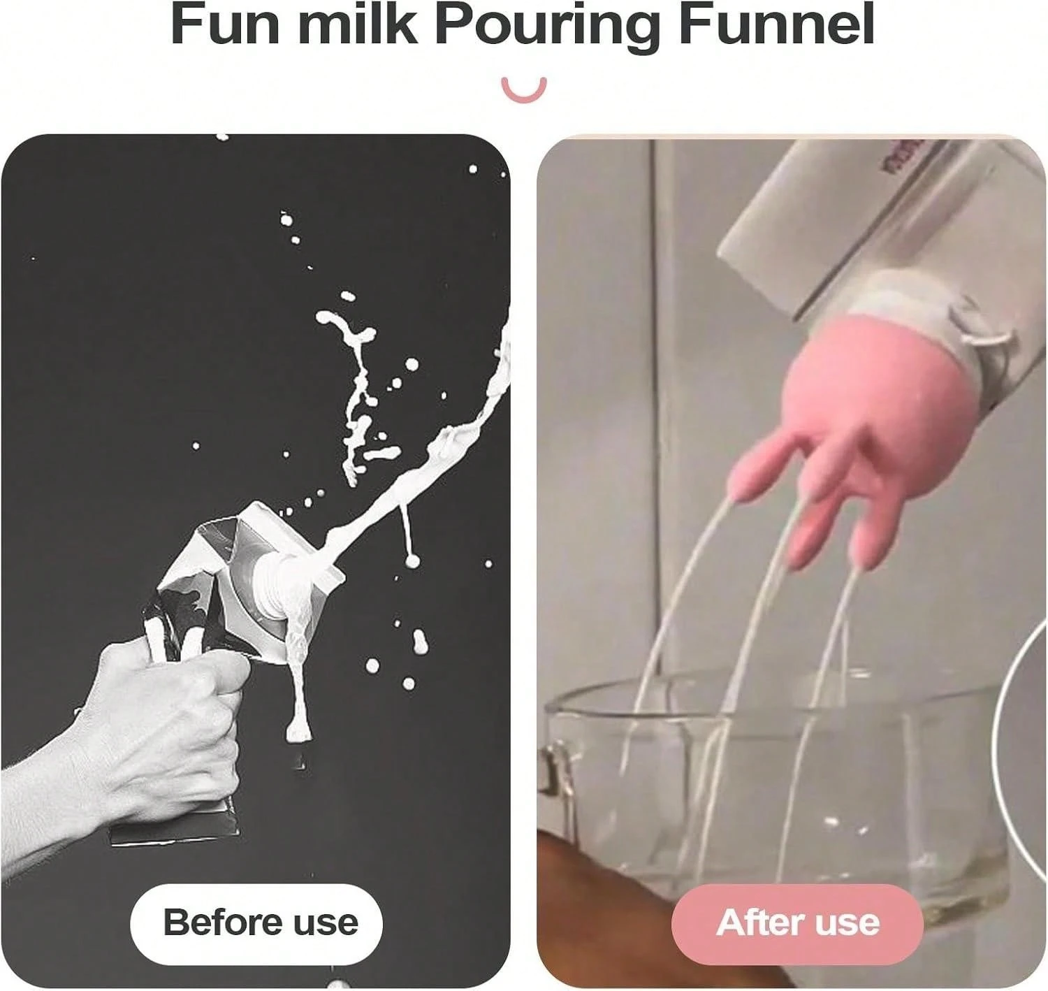 Milk Bottle Caps Fun Milk Diverter Squeeze Milk Bottle Caps for Sale ...