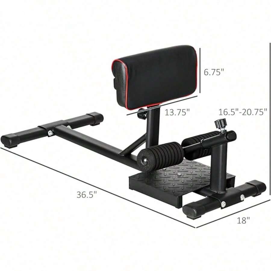 Squat Machine For Home Gym, Workout Station For Abs, Hip, Glutes And ...