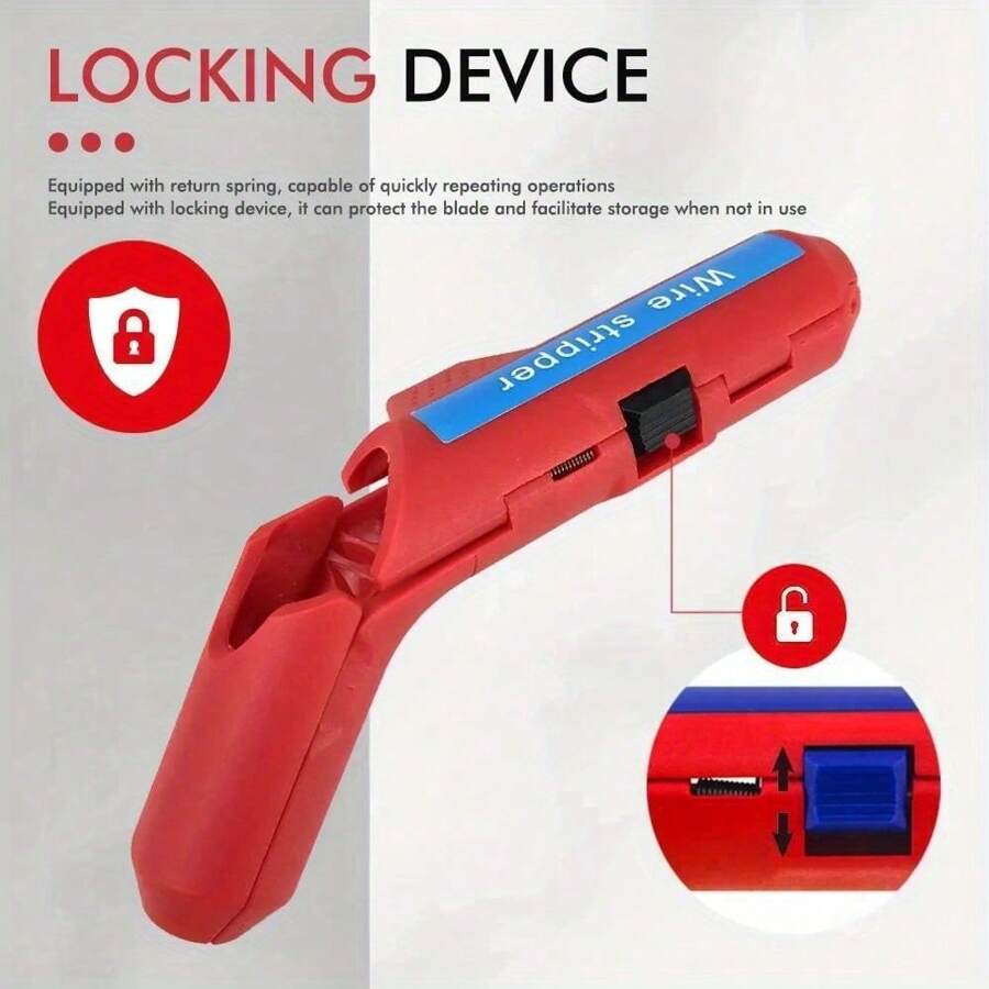 Multi-Functional Wire Stripper, Electric Cable Peeling Tool, Cable ...