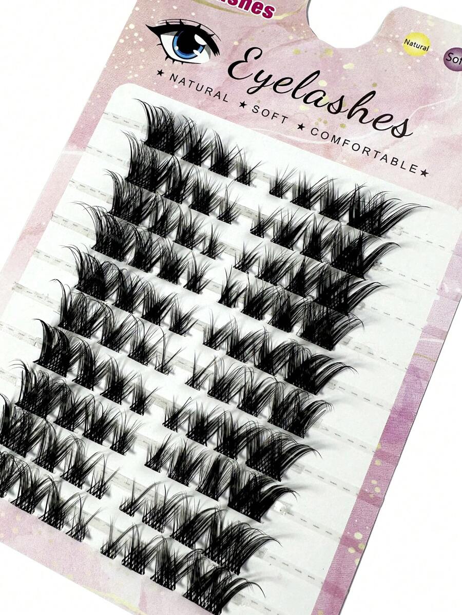 80PCS (8-16mm) Of Fox Eyelash D Curly Mink Eyelash Expansion Kit ...