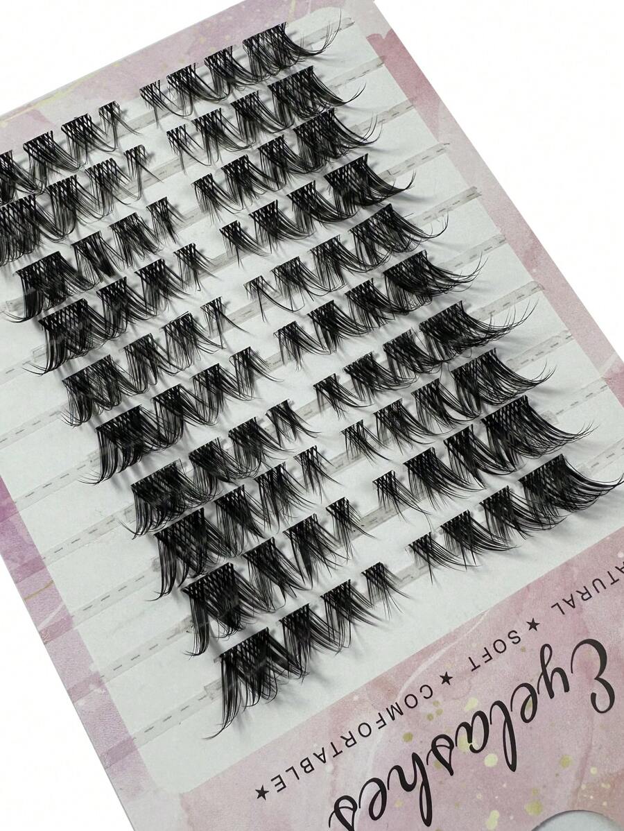 80PCS (8-16mm) Of Fox Eyelash D Curly Mink Eyelash Expansion Kit ...