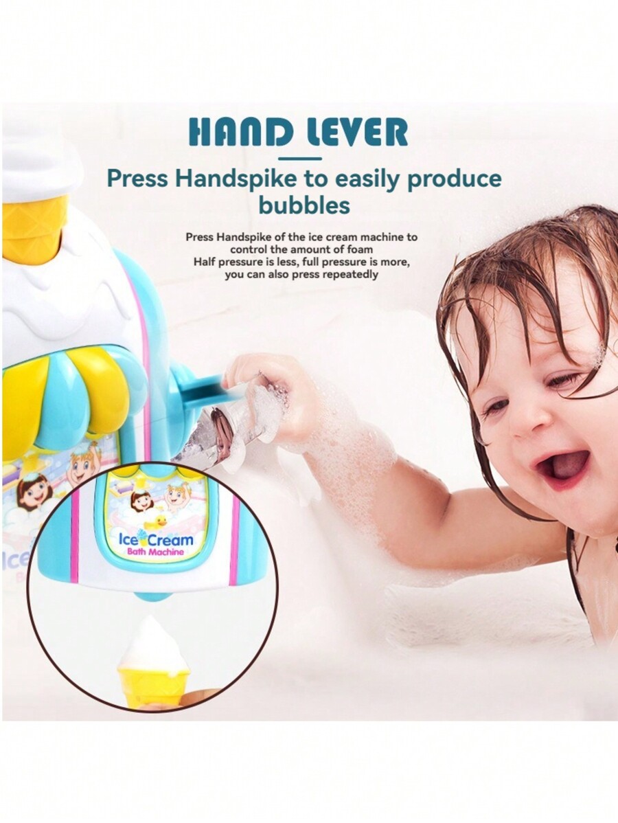 Kids' Interactive Ice Cream Bubble Machine - Bubble Simulator ...
