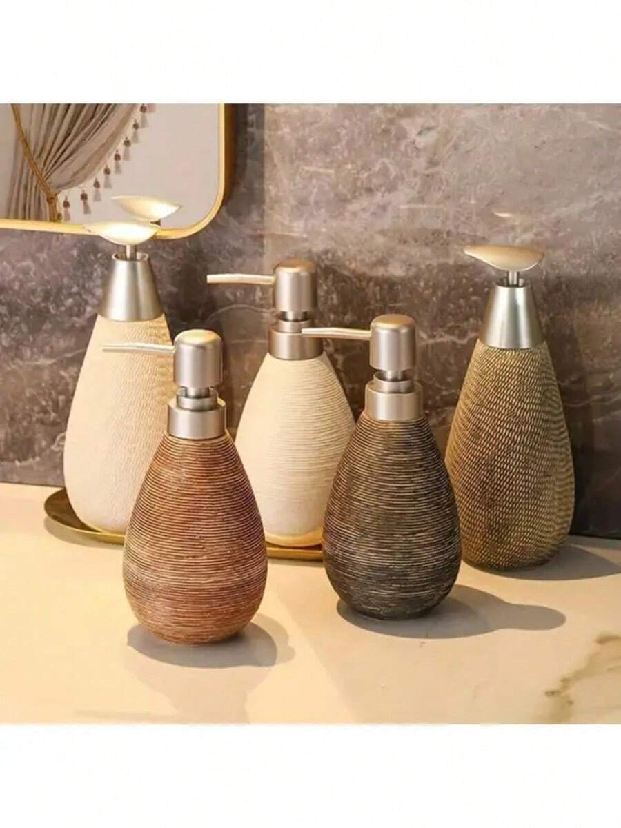 Creative Retro Style Ceramic Push-Type Soap Dispenser With Pump, Hand ...