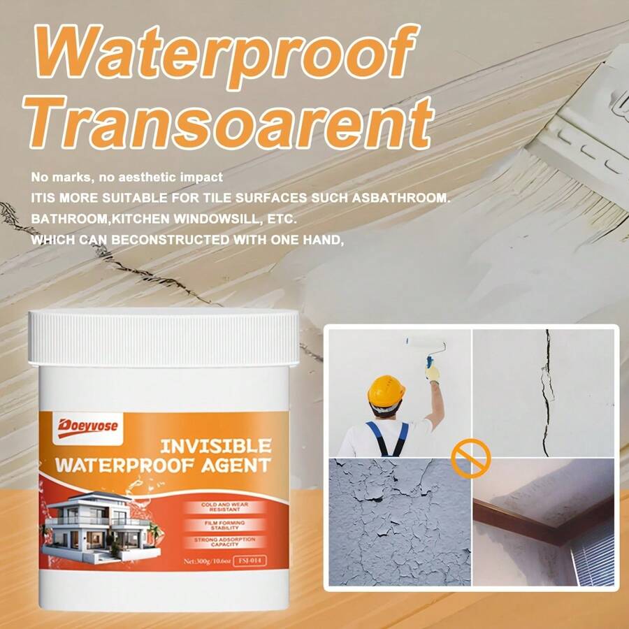 Doeyvose Waterproof Sealant - Multipurpose, Invisible, Strong Bonding ...