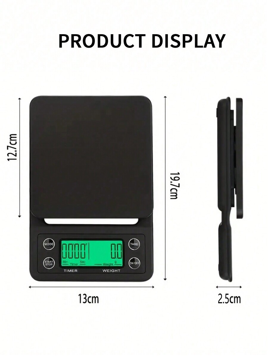[High Quality]1pc Intelligent High-Precision Coffee Weighing Electronic ...