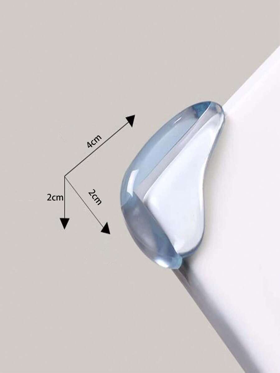 10pcs/Set Transparent Silicone Corner Guards, Safety Bumper For Table ...