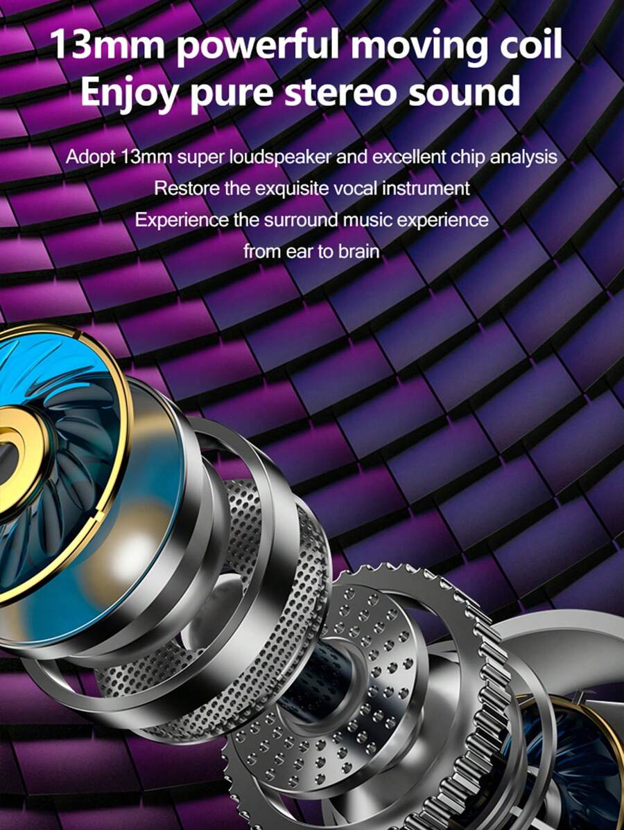 Gaming Wireless Headset Mecha Wind In-Ear Sports TWS Headset | SHEIN