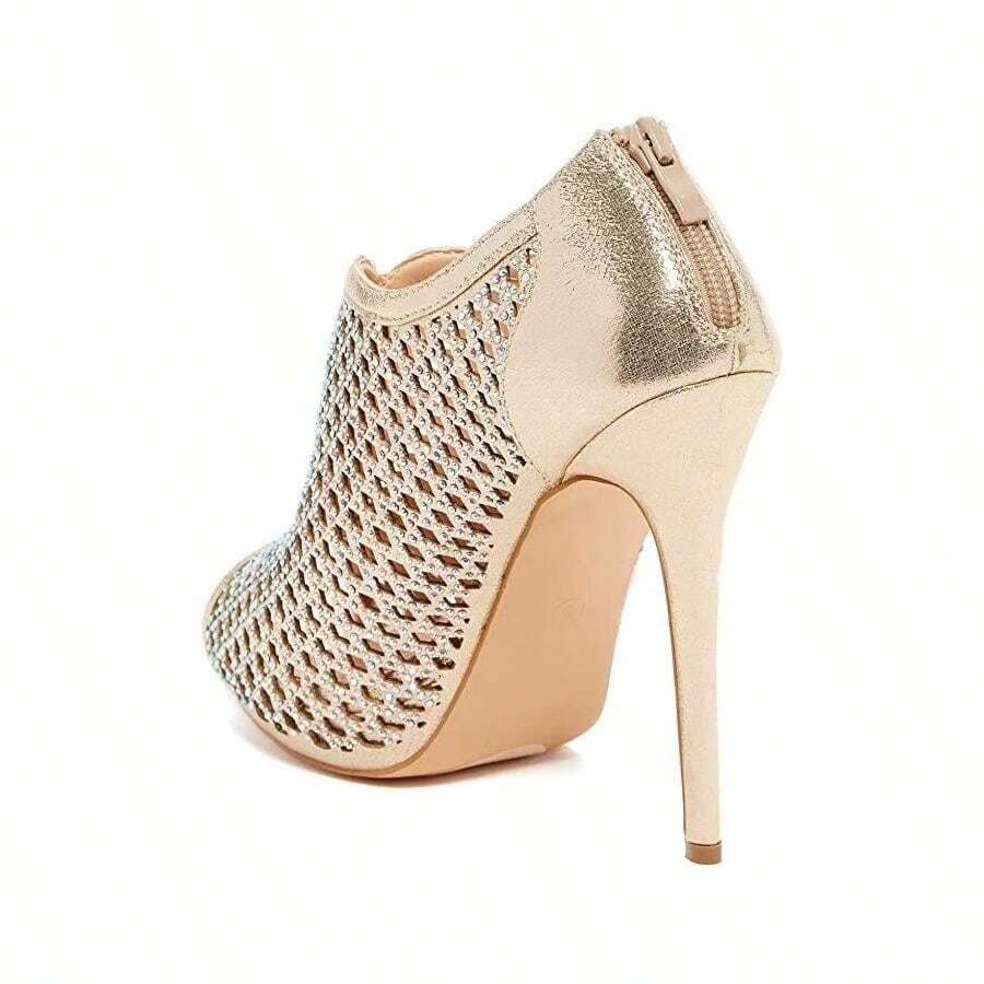 Steve Madden Lauren Lorraine EVA Rhinestone High Platform Peep Toe ...