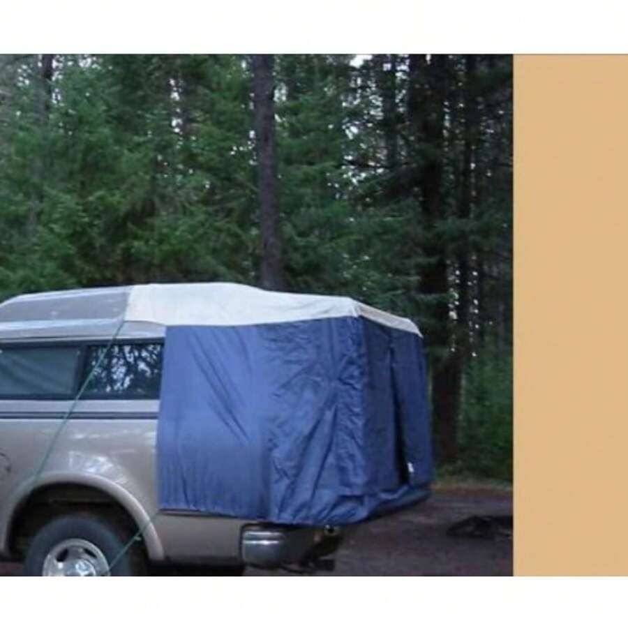 Tailgate Truck Tent Dimensions The Tent Fits Trucks With Camping Canopy ...