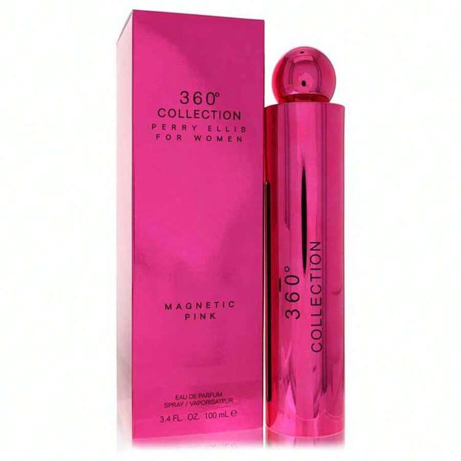 Perry Ellis 360 Collection Magnetic Pink Eau De Parfum 3.4oz | SHEIN USA
