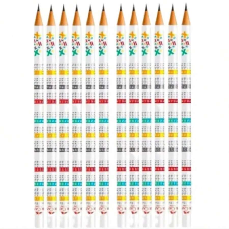 FABER CASTELL GRAPHITE PENCIL FOR MULTIPLICATION TABLES, 24 UNITS ...