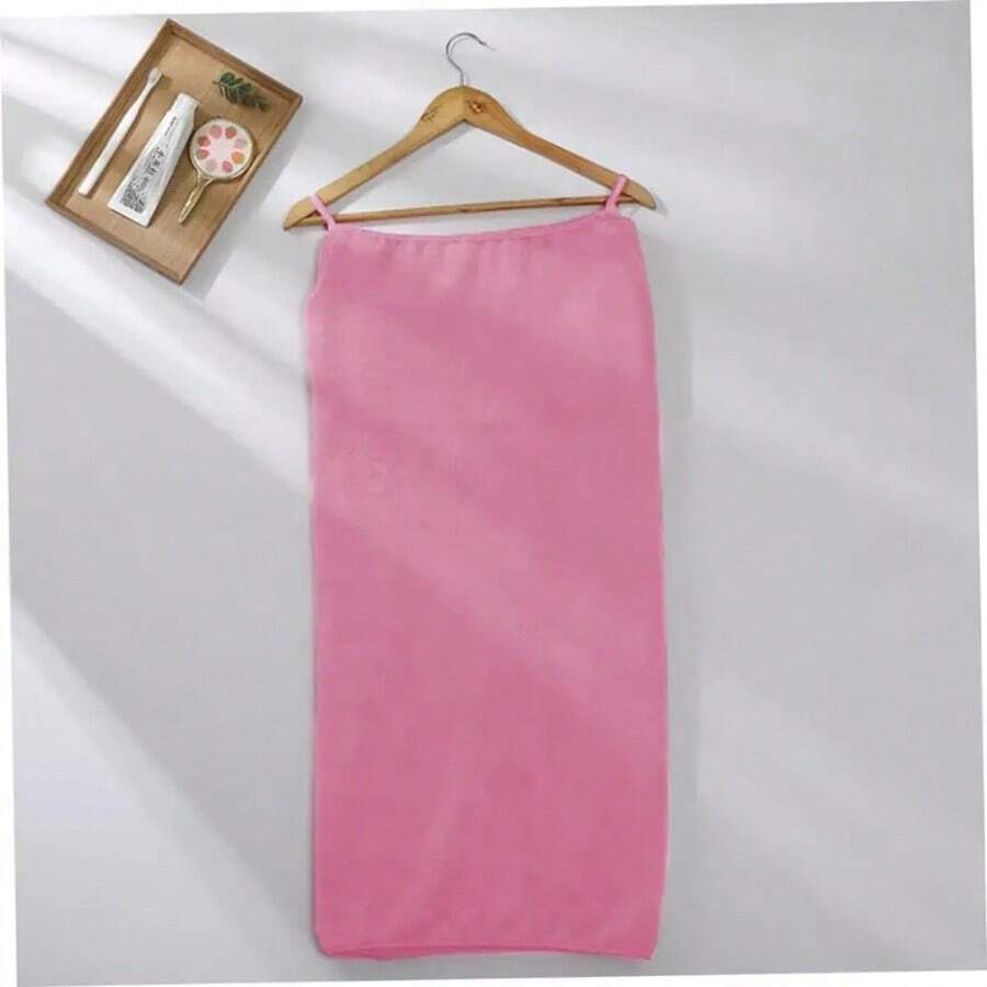 Wearable Towel Ladies Shower Spa For Adults Beach Soft Bath Towel For Women Microfiber Bathrobe ...