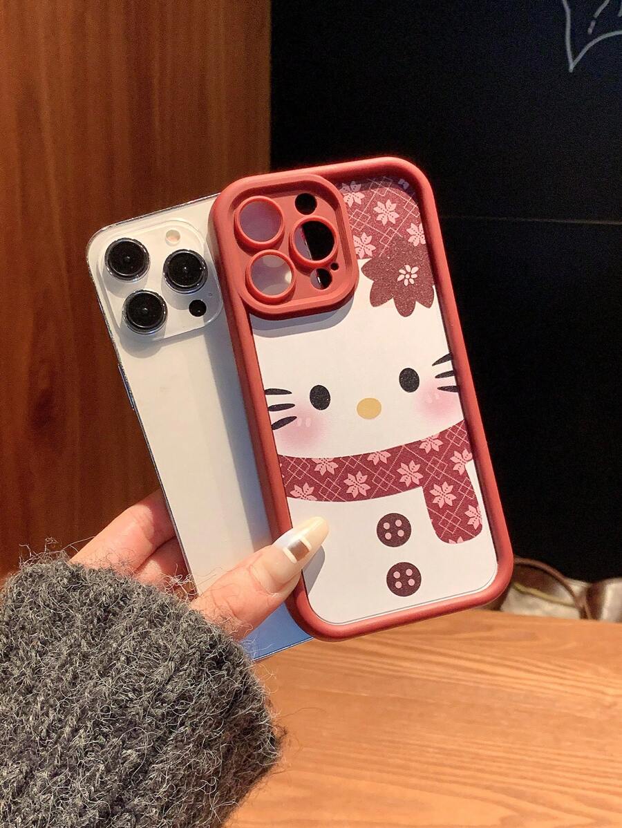 Hello Kitty Hello Kitty High Bamboo Anti-Drop Phone Case Compatible ...