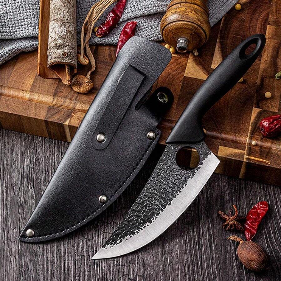 Professional Boning Knife Hand Forged Kitchen Knives Slaughter ...