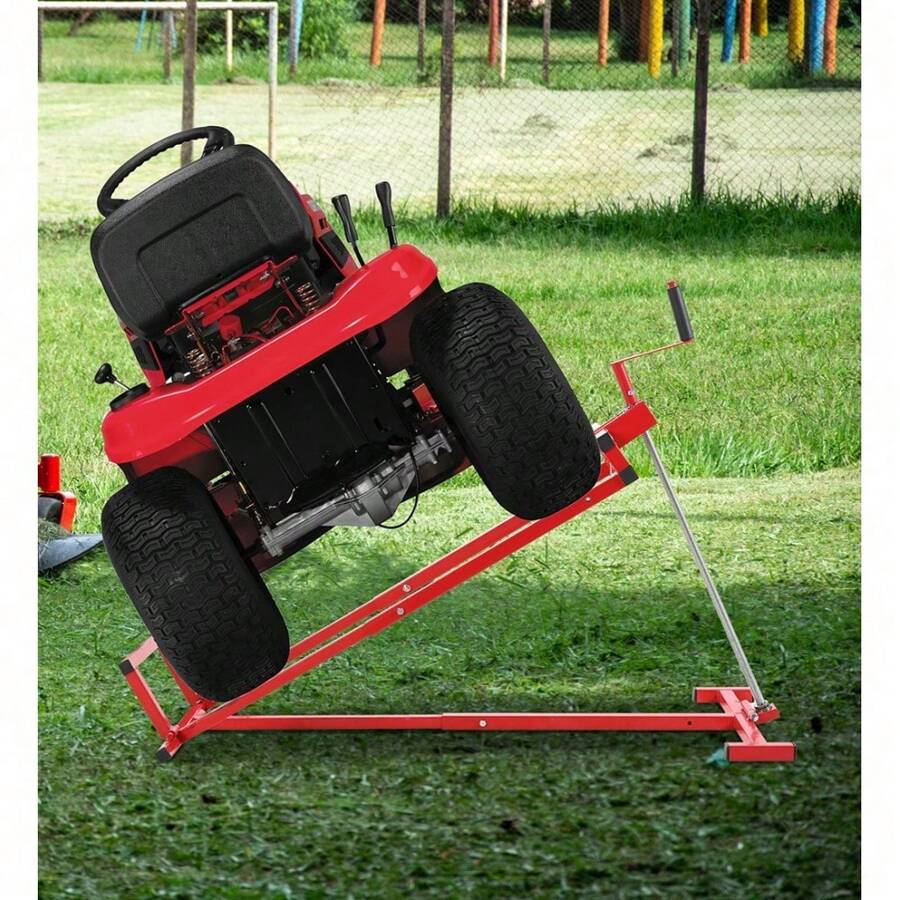 Easy Lawn Mower Lift For Riding Tractors , 800 Lbs Capacity Lawn ...