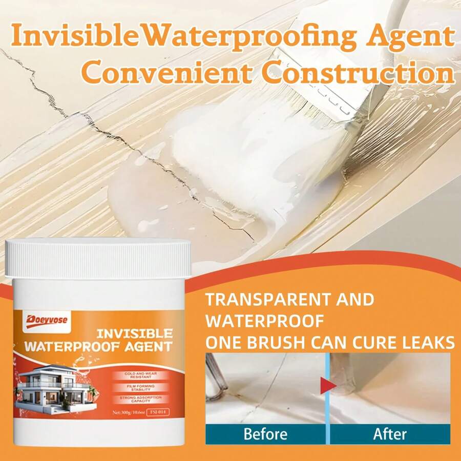 Doeyvose Waterproof Sealant - Multipurpose, Invisible, Strong Bonding ...