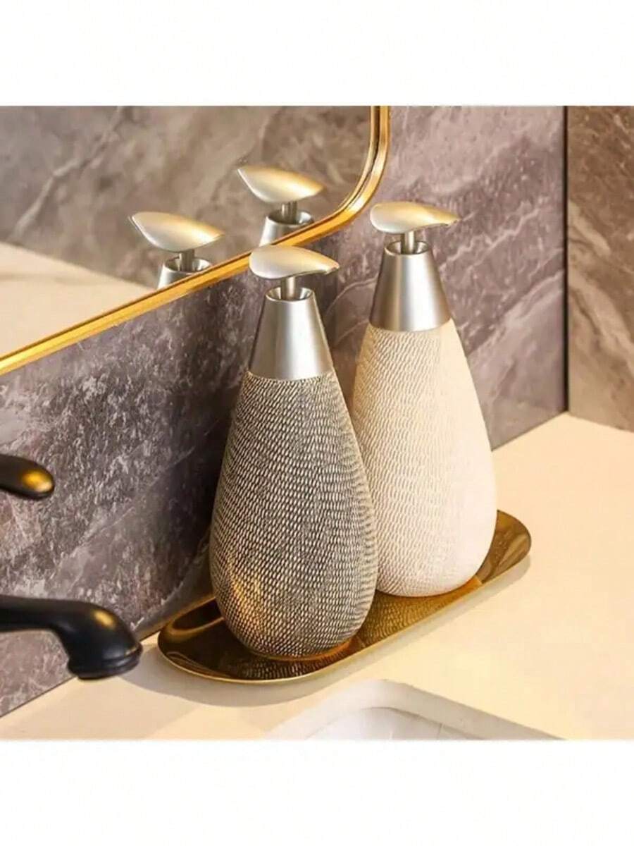 Creative Retro Style Ceramic Push-Type Soap Dispenser With Pump, Hand ...