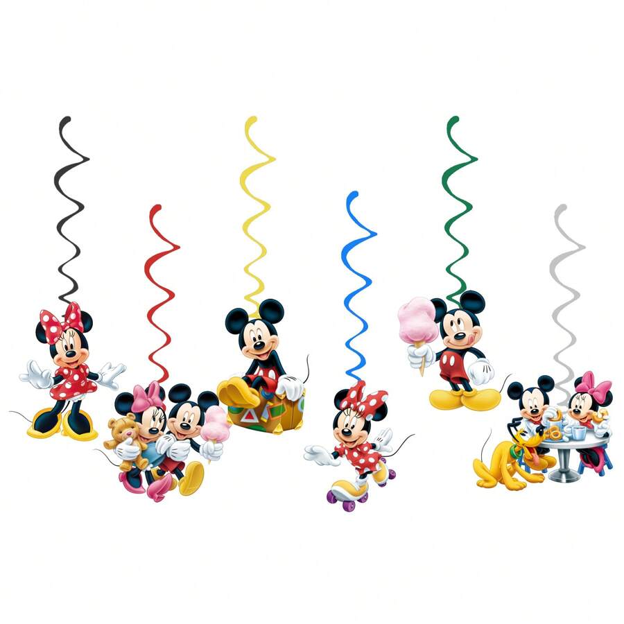 Disney Disney Mickey Mouse Party Supplies, Hanging Swirls For Party ...