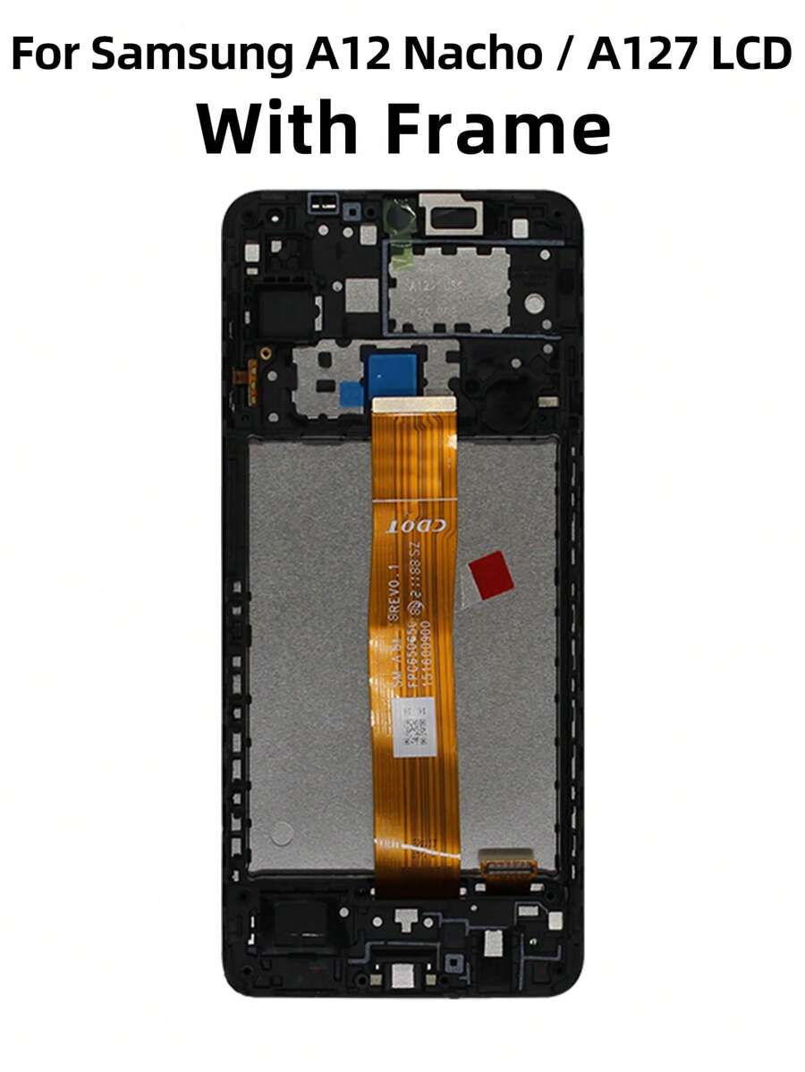 Écran LCD de 6,5 pouces IPS compatible avec Samsung A02, Galaxy A12 A125 A125F/DS, numériseur ...