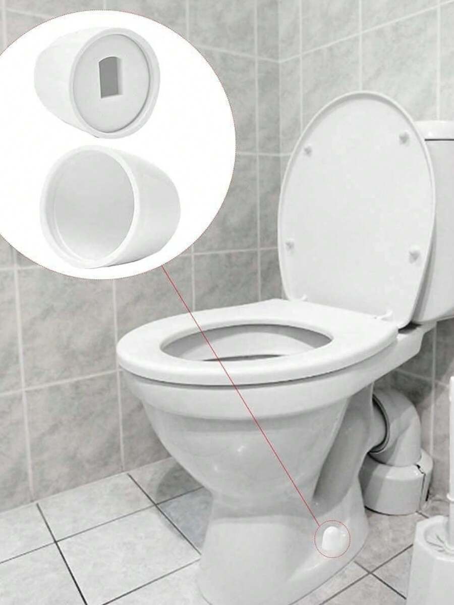 2/4/6Pcs Universal Toilet Bolt Caps, Round Plastic Push-On Toilet Bowl ...